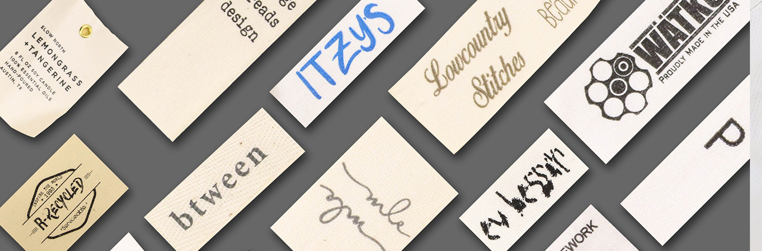 Cotton Labels | Custom Labels | Custom Printed Cotton Labels | Austintrim