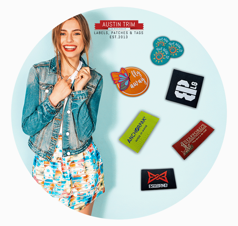 Austin trim | Custom Clothing Labels | Custom Woven Labels & Tags