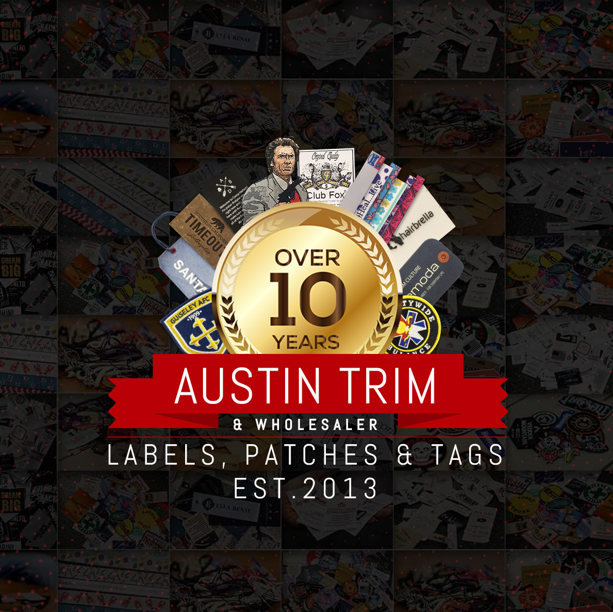 Top Quality Custom Clothing Labels & Tags 2023 | Austintrim